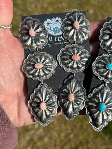 "Cotton Candy" Concho Earrings – Hippie Cowgirl Couture