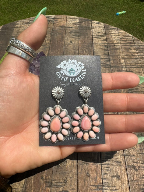 "Cotton Candy" Concho Earring #2 – Hippie Cowgirl Couture
