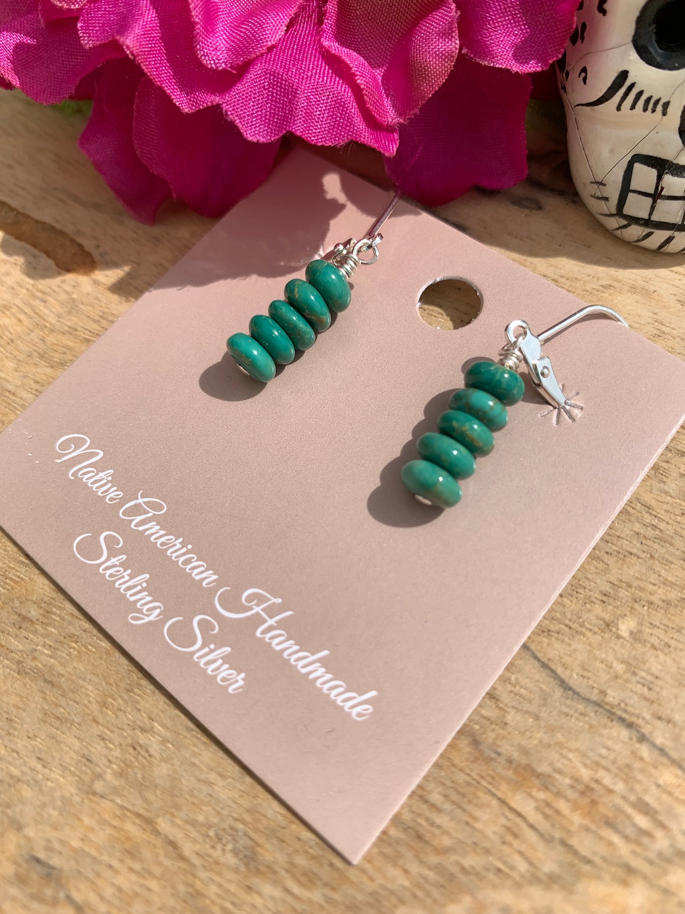 Turquoise Letter Necklace | Hippie Cowgirl Couture